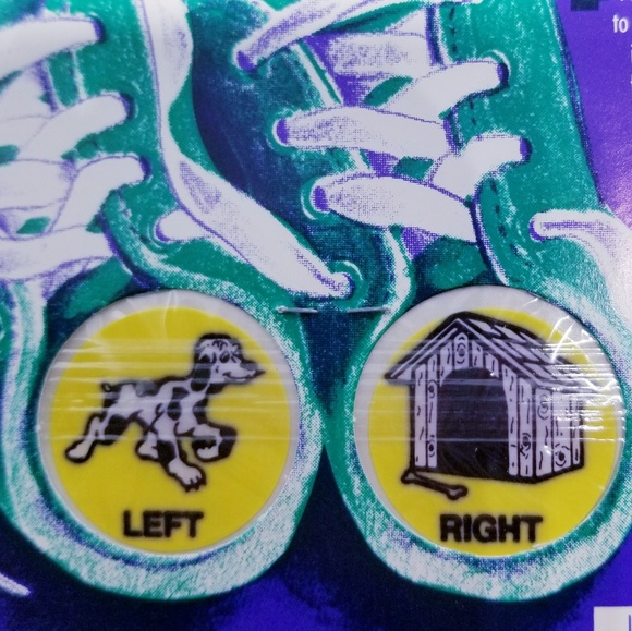 Foot Friends | Shoes | 5 Pack Education Kids Shoe Stickers Left Right ...